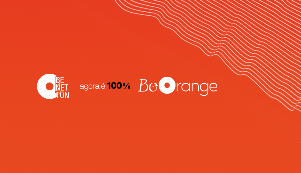 A Benetton agora é 100% Be Orange - Be Orange